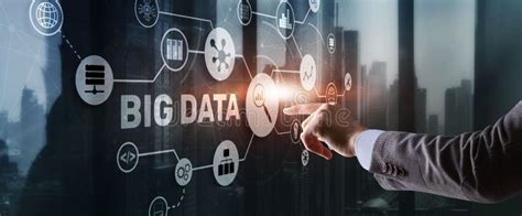 Big Data And Business Intelligence Analytics Concept Stock Image Image Of Network Information