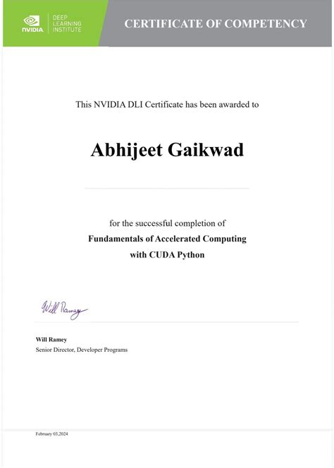 Abhijeet Gaikwad On Linkedin Cuda Pythonprogramming
