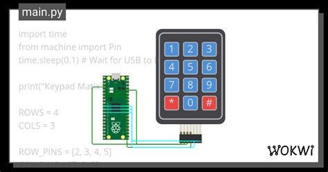 Keypadinterface Wokwi Esp32 Stm32 Arduino Simulator