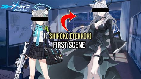 Blue Archive Shiroko Terror Appearance Story Scene A H A Occupation Battle Event Youtube