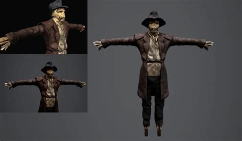 Scarecrow 3d Models For Download Turbosquid