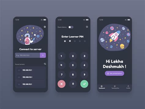 Dark Mobile Theme Mobile Design App Design Ui Design Inspiration