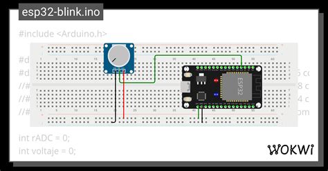 Practica 4 Convertidor Análogo A Digital Adc Wokwi Esp32 Stm32