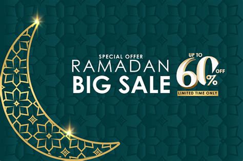 라마단 큰 판매 특별 제공 최대 60 할인 제한된 시간 전용 벡터 템플릿 디자인 일러스트 0명에 대한 스톡 벡터 아트 및 기타 이미지 0명 가격 달 하늘 Istock