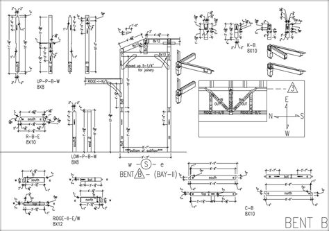 Timber Frame Drawing