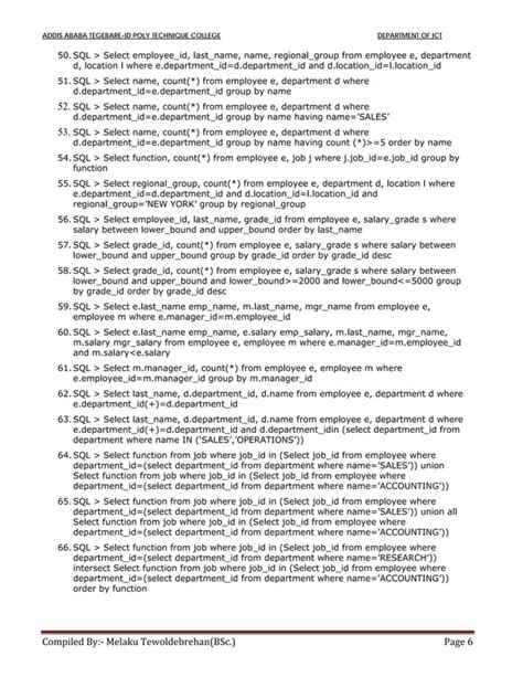 Sql Queries Questions And Answers Pdf