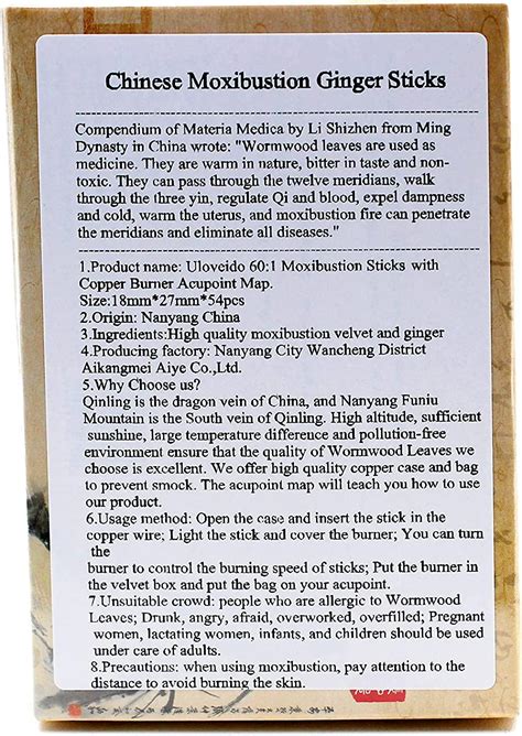 Ginger Moxibustion Cones And Pure Rolls 7 Year High Pure Acupuncture Chinese Mugwort Sticks