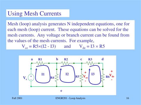 Ppt Loop Mesh Analysis Powerpoint Presentation Free Download Id