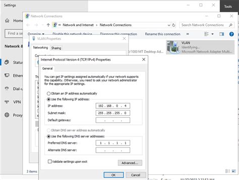 Configurar VLAN En Windows Server INTROSERV