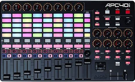 Akai Pro Apc40 Mkii Pad Controller Usb Performance Controller For Ableton Live 8 Encoders 9