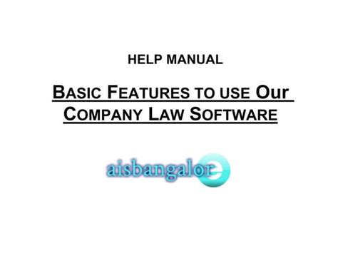 Mca E Filing Software Pdf