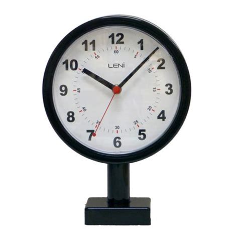 Buy Leni Station Clock 20cm Black Online Purely Wall Clocks