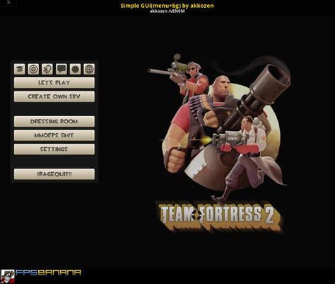 Simple Guimenubg By Akkozen Mod For Team Fortress 2 Tf2 Mods Simple Guimenubg By Akkozen Mod For Team Fortress 2 Tf2 Mods