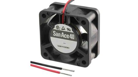 山洋電気 軸流ファン 電源電圧：24 V Dc Dc 40 X 40 X 20mm 109p0424h602 Rs
