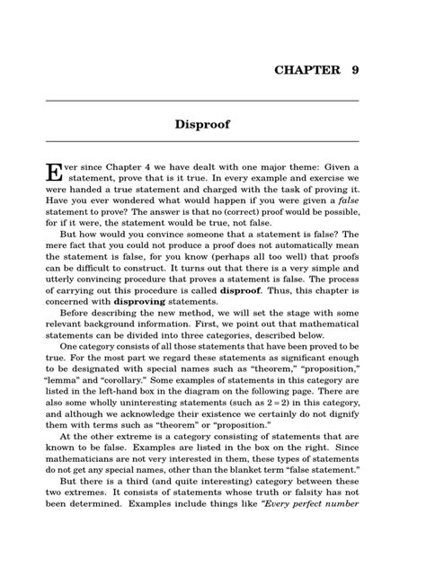 Disproof By Counterexample Conjecture Mathematical Proof