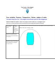 Understanding Gas Laws Through Practical Experiments Course Hero