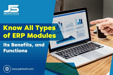 Types Of ERP Modules Its Benefits Functions