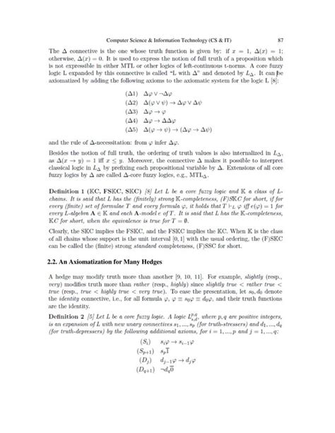 First Order Mathematical Fuzzy Logic With Hedges Pdf