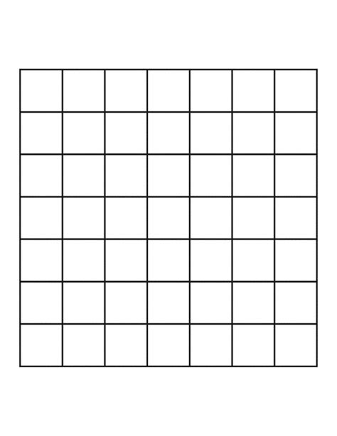7 By 7 Grid Clipart Etc