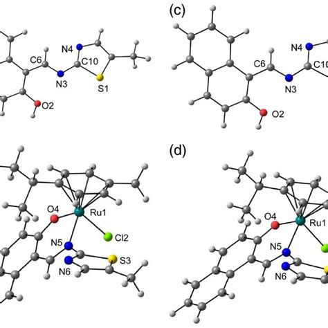 Density Functional Theory DFT Optimized Structures Of A HLThz Me Download Scientific
