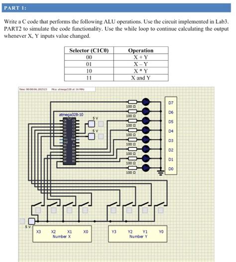 PROCEDURE Use Atmel Studio And SimulIDE Simulator Chegg