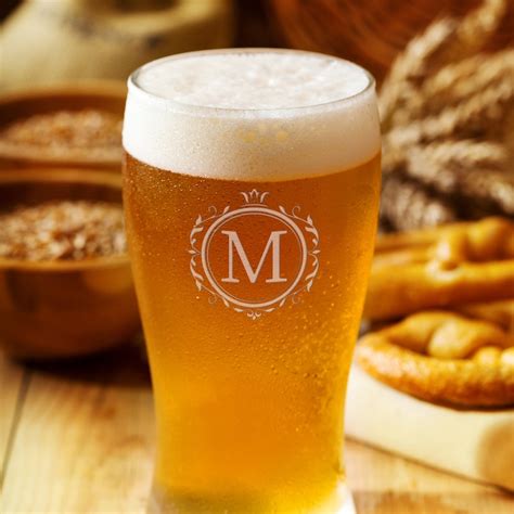 Custom Beer Glasses Etsy