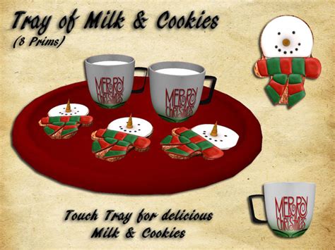 Second Life Marketplace Milk Andcookies For Santa