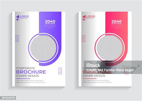 기업 비즈니스 연례 보고서 또는 브로셔 표지 디자인 템플릿 0명에 대한 스톡 벡터 아트 및 기타 이미지 0명 개념 광고 Istock