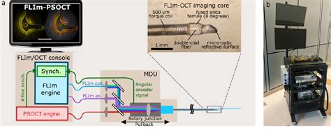 Figure 1 From Dual Modality Intravascular Catheter System Combining Pulse Sampling Fluorescence