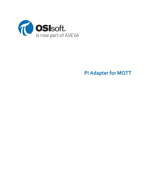 Pi Adapter For Mqtt 11 User Guide Pdf