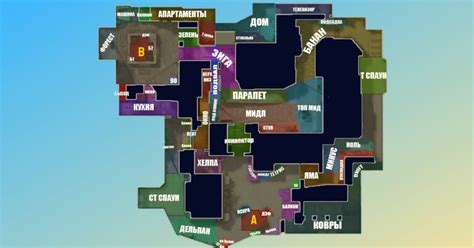 Wszystkie Pozycje Na Mapie Mirage W Cs2 Pełna Lista Punktów