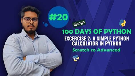 Exercise 2 A Simple Calculator Using Python Day 20 Md Samiur Rahman Tanim