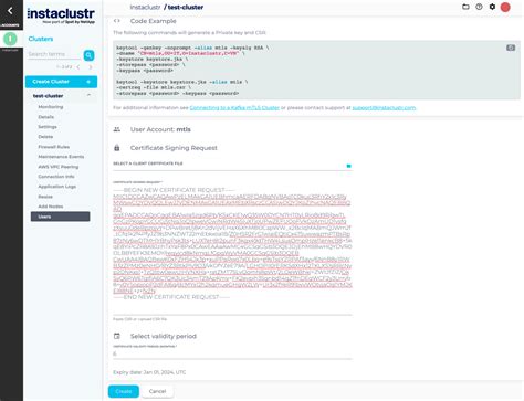 managing certificates on a client ⇄ broker encryption and mtls