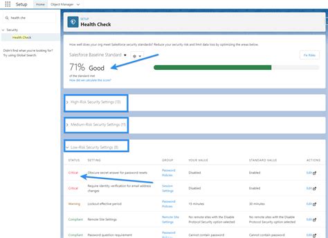 Secure Your Org With Salesforce Health Check Salesforce Ben