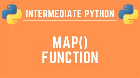 python map the most useful function you ve never used youtube