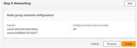 AWS EKS Node Group 생성