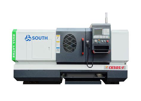 Two Coordinates Control Flat Bed Heavy Duty Cnc Lathe Ck50s F South Lathe
