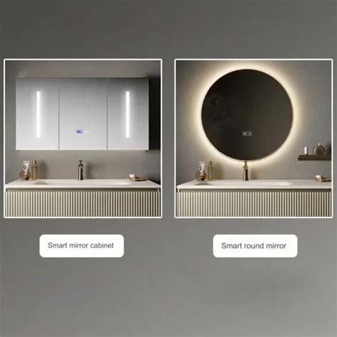 Mi Mirror Oak Carcass Cabinet Bathroom Set Mi Mirror