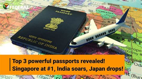 Who Has Worlds Most Powerful Passport India Jumps Five Places In