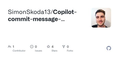 Github Simonskoda13copilot Commit Message Instructions