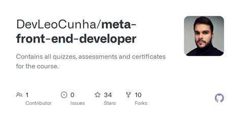 Meta Front End Developermodule Quiz Introduction To Ux And Uipdf At Main · Devleocunhameta