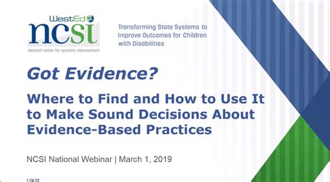 Got Evidence Where To Find And How To Use It To Make Sound Decisions About Evidence Based