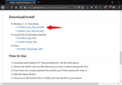 Export Passwords From Chrome Firefox Opera Microsoft Edge And
