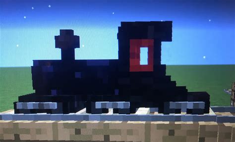 I Made A Model Of A Train With Chisels And Bits R Minecraft