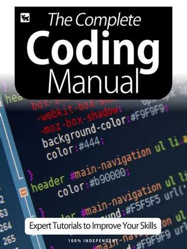 all you like the complete coding manual 2020
