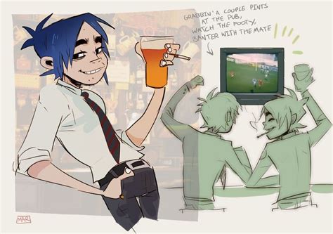 Post By Electrikorg · 3 Images In 2025 Gorillaz Art Gorillaz