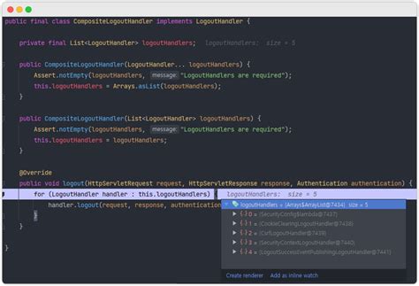 Spring Security Logout 처리