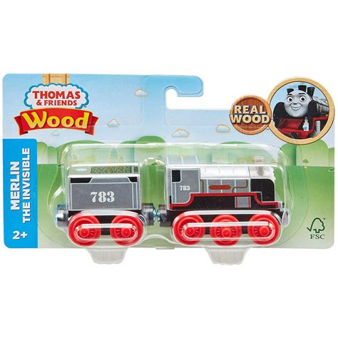 Thomas And Friends Wood Merlin The Invisible Train Set Radar Toys