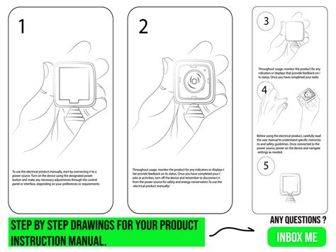 Custom Instruction Manual Vector Line Art Illustration Upwork