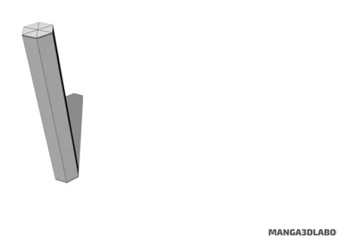 マンガ3dラボ 等間隔にコピペで並べる